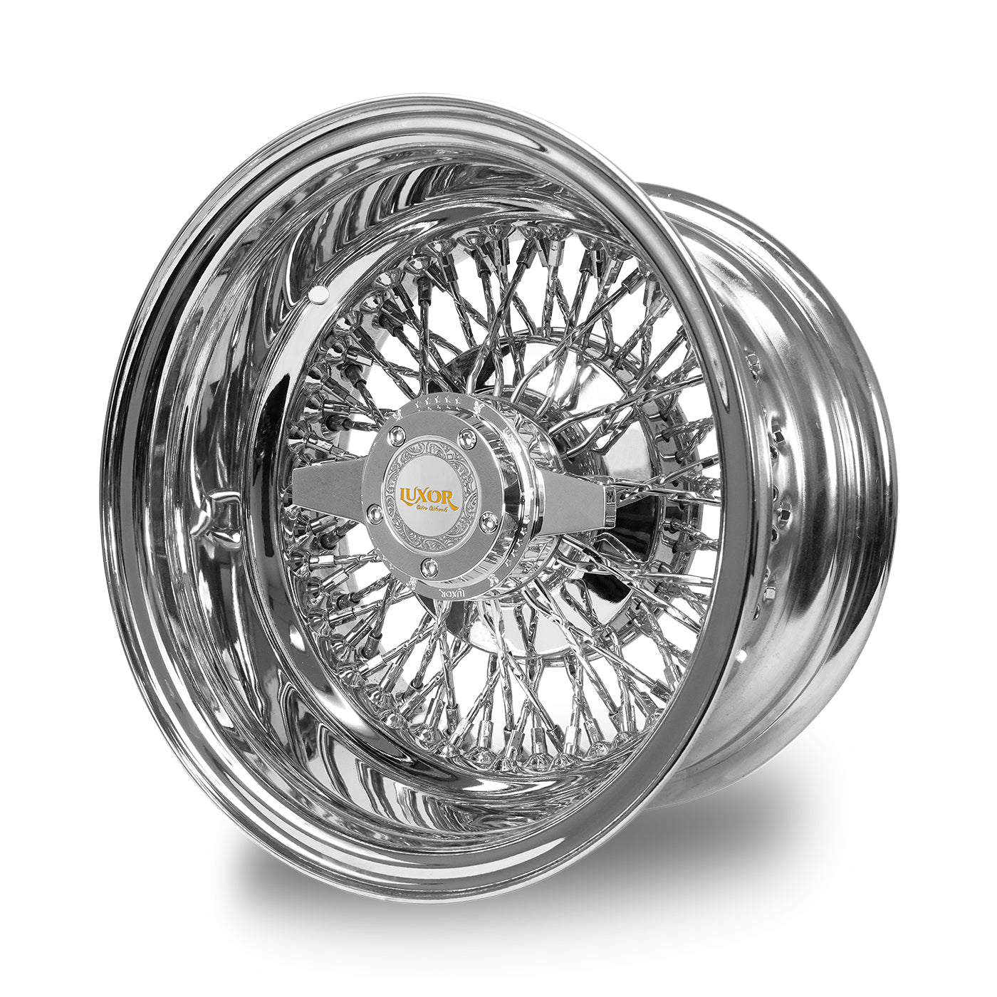 13x7 72 Cali Spoke Cross Reverse Chrome