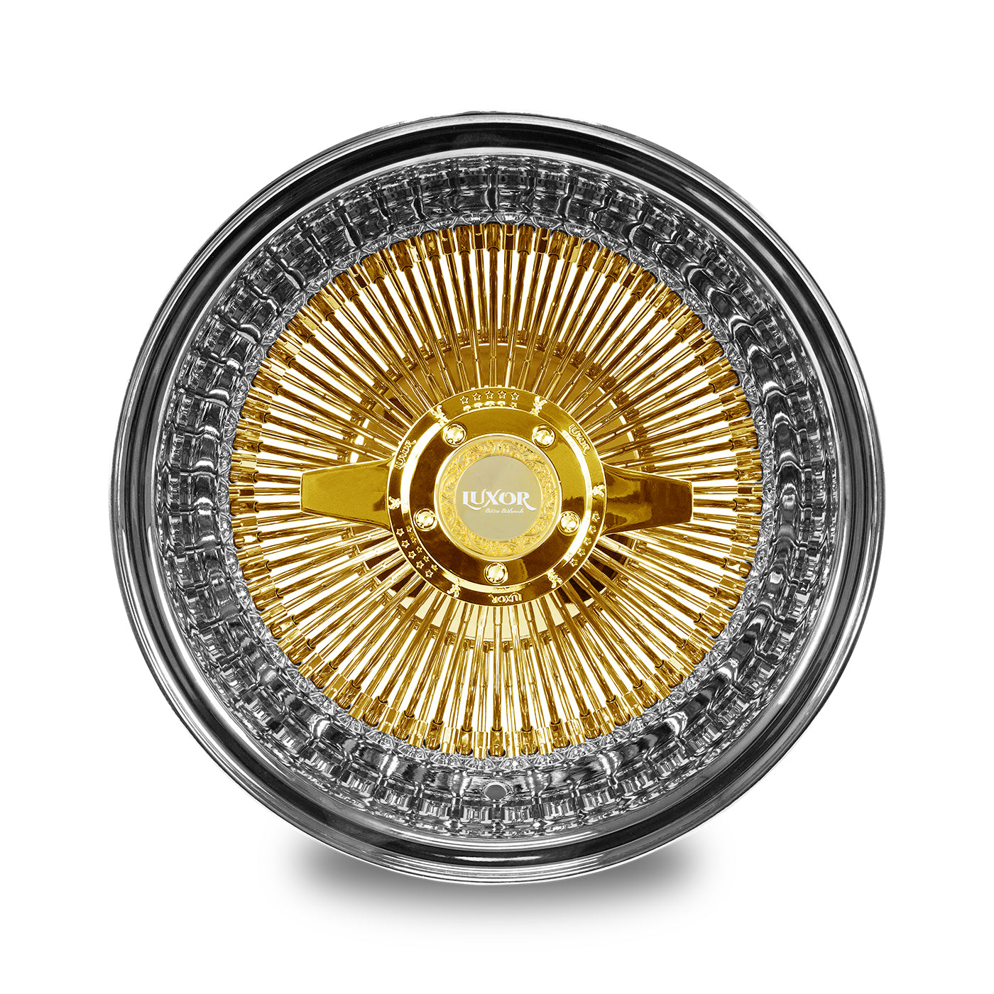 17x9 100 Straight Lace Reverse Gold Center