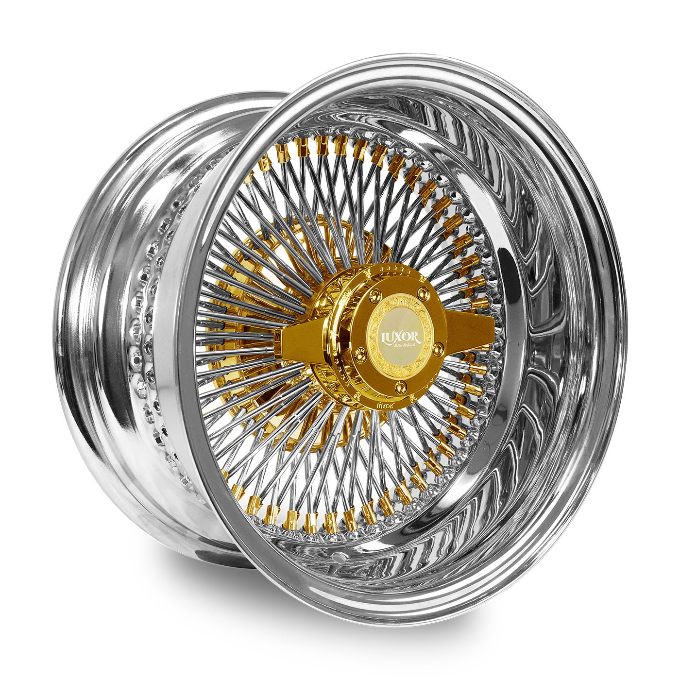 17x9 100 Straight Lace Reverse Triple Gold