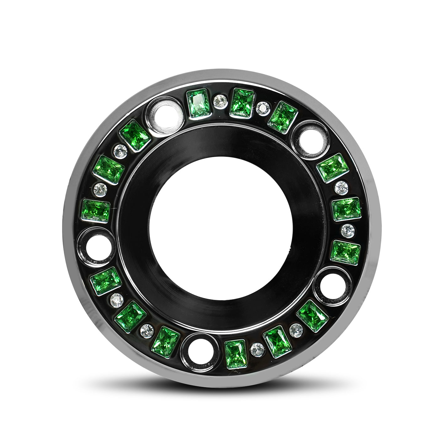 Rok Emerald Chrome Cap