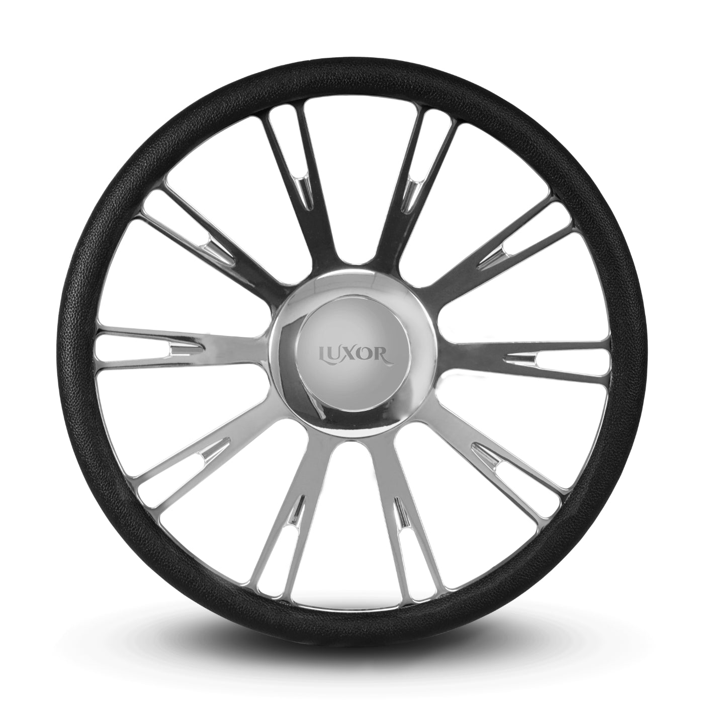 [SALE] Split 10 Spoke 15" Steering Wheel Chrome