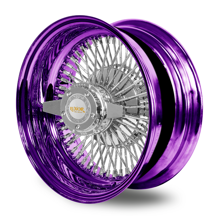 [SALE] 13x7" 4PC 72 Straight lace custom color wheel set