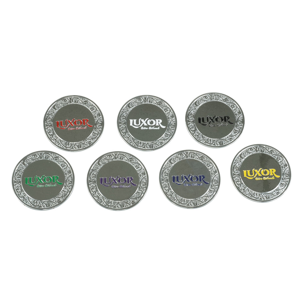 Rok Chip Zinc Alloy Chrome Luxor | LUXOR WIRE WHEELS