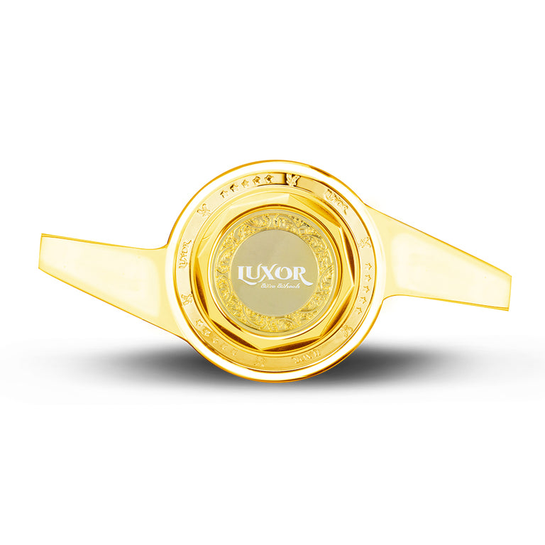 2 Bar SUPA Swept Gold Knock Off LUXOR WIRE WHEELS | LUXOR WIRE WHEELS